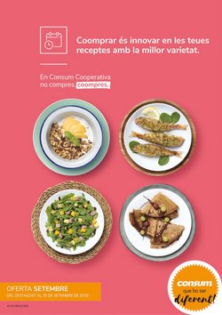 Consum | Vuelta al Cole y ofertas [Septiembre 2019]