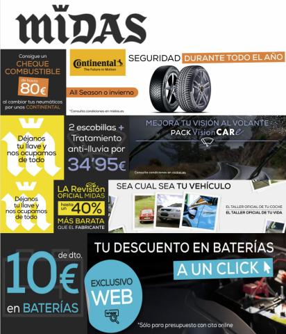 Midas | Promociones y Códigos de Descuento Enero 2023