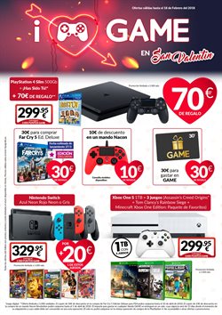 Game | Catálogos y ofertas Febrero 2018