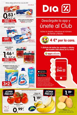 Supermercado Dia | Catálogos y ofertas Marzo 2018