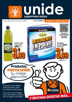 Unide Supermercados | Catálogos y ofertas Mayo 2018